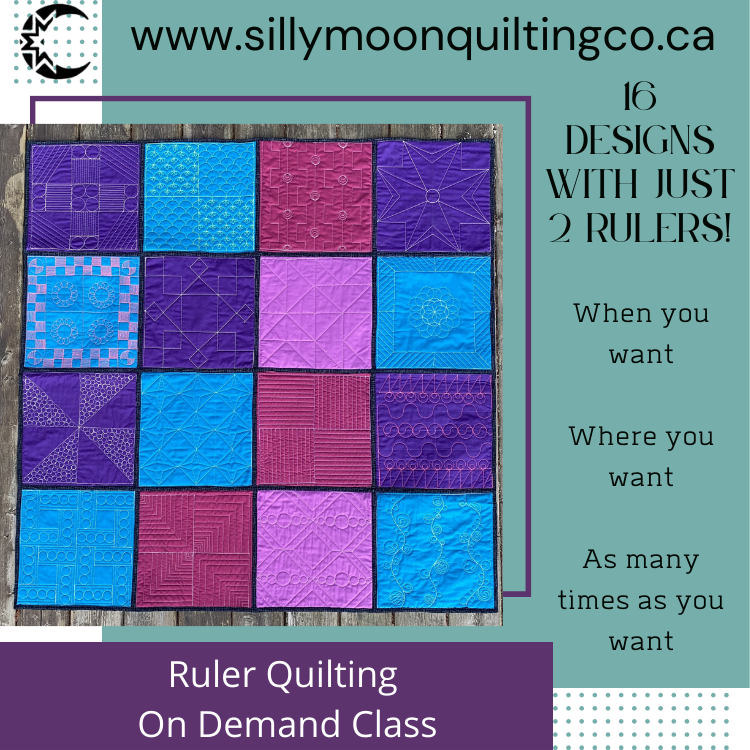 On Demand - Two rulers - 16 Designs – Silly Moon Quilting Company