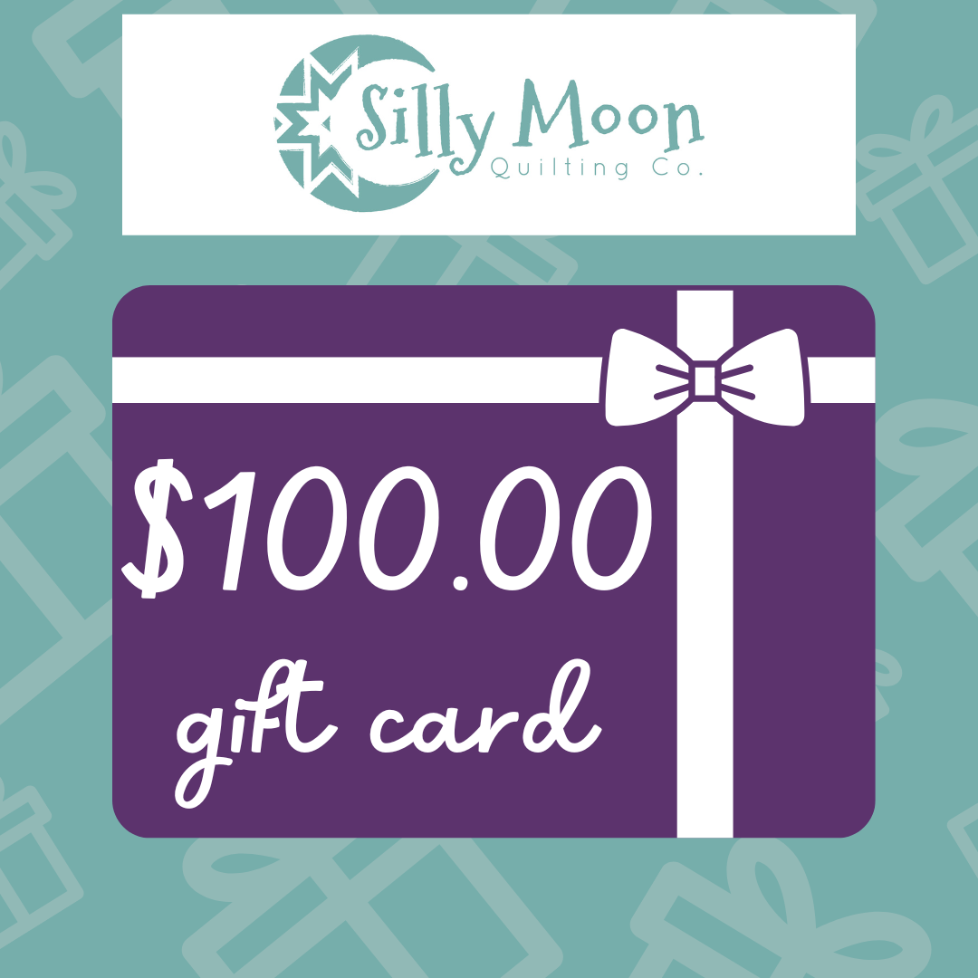 $ 100.00 CND Gift Card – Silly Moon Quilting Company