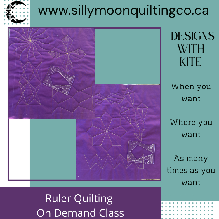 On Demand - Let's Quilt with KITE! – Silly Moon Quilting Company