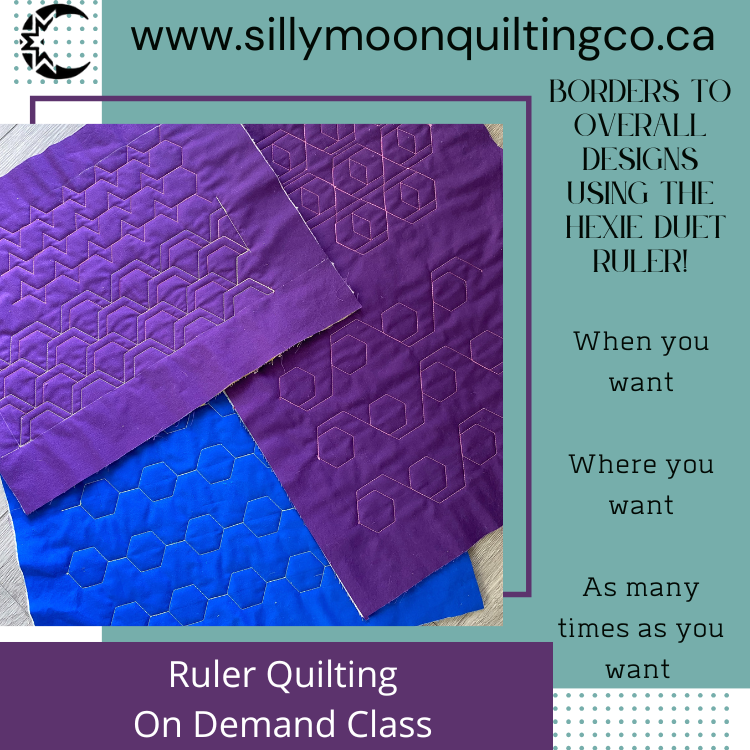 From Border To Overall Design - Hexie Duet – Silly Moon Quilting Company