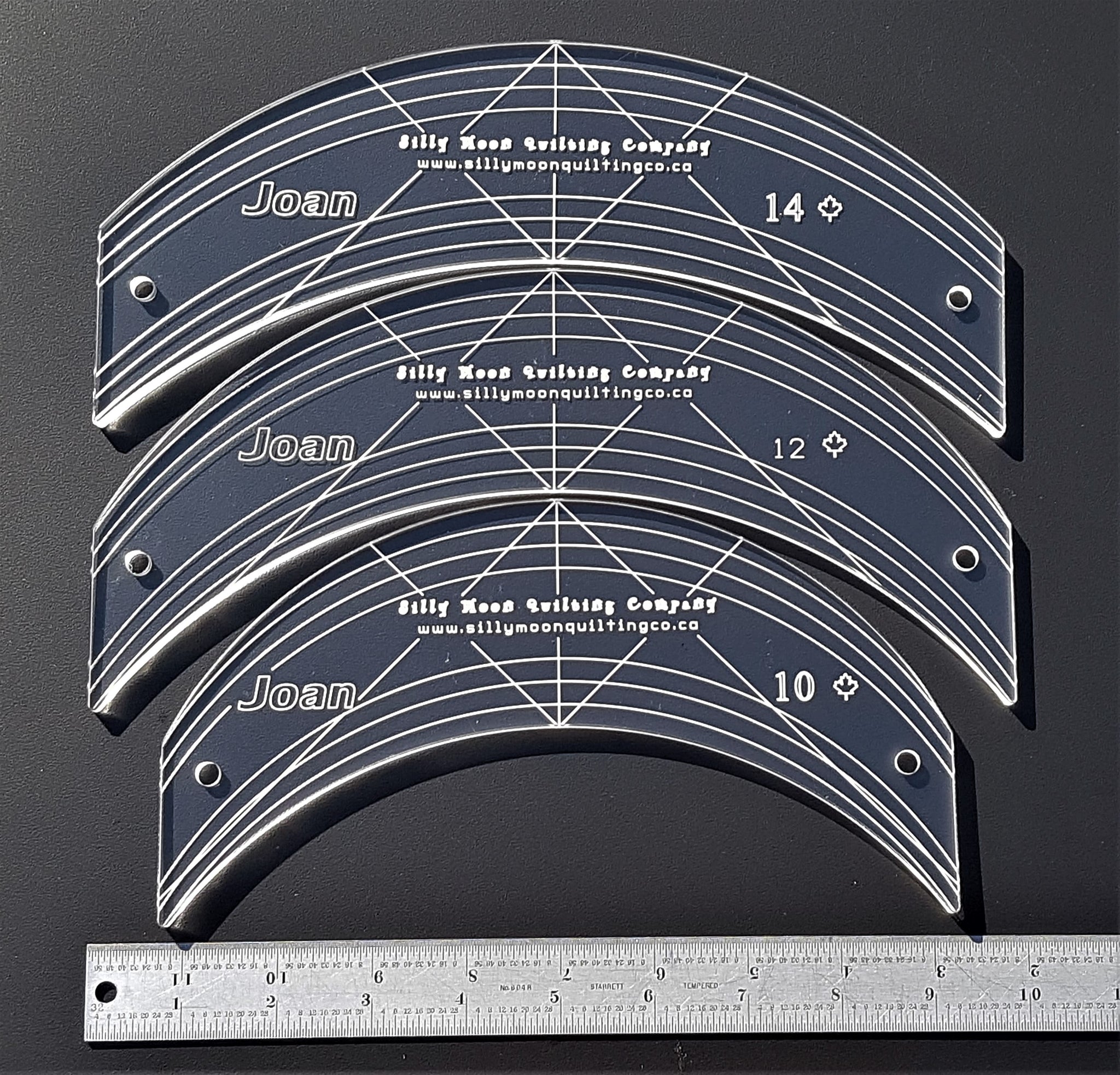 Joan - Set (A) - 10", 12" & 14" – Silly Moon Quilting Company