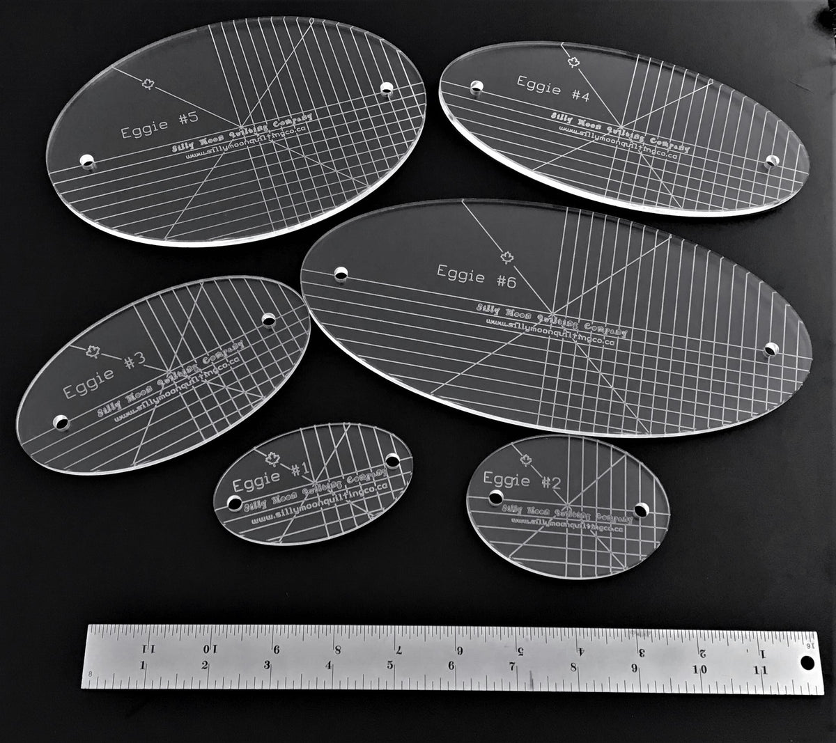 Eggie Complete Set ( #1, 2, #3,#4, #5, & #6) – Silly Moon Quilting Company